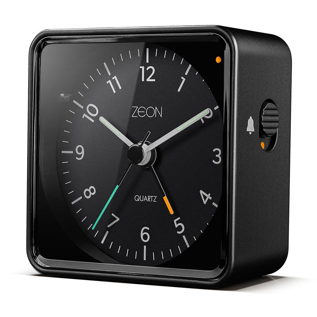 Zeon Analogue Alarm Clock - Black – Zeon Ltd - US