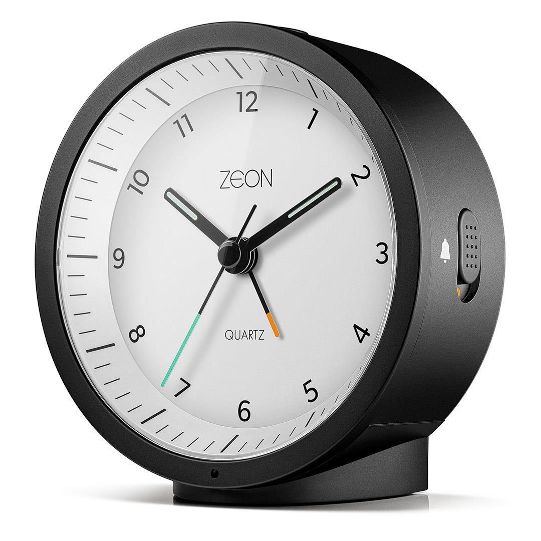 Zeon Round Analogue Alarm Clock – Zeon Ltd - US